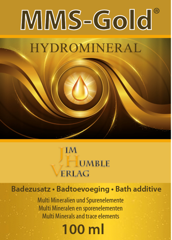 MMS-Gold® Hydromineralien 100ml Badezusatz – Jim Humble Verlag