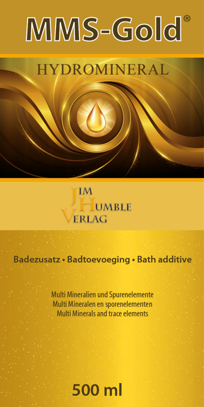 MMS-Gold® Hydromineralien 500ml Badezusatz – Jim Humble Verlag